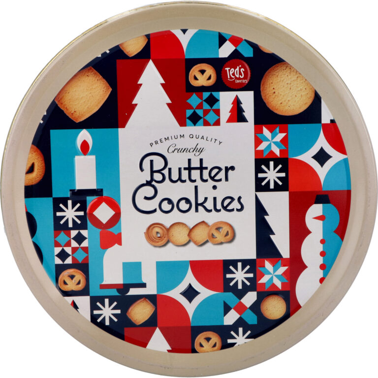 TF - BUTTER COOKIES LATA 340G - PrimaPrix