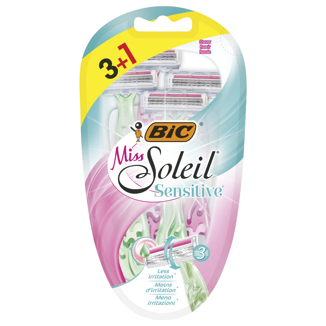 BIC - RASOIR MISS SOLEIL 3U+1U - PrimaPrix