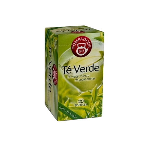 POMPADOUR - POMPADOUR TE VERDE 20UDS 30G - PrimaPrix